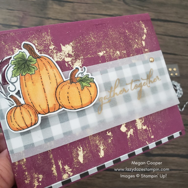 Sneak Peek Pretty Pumpkin Bundle Lazy Daze Stampin
