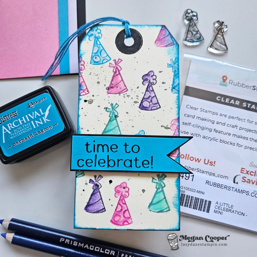 Celebrate Birthday Tags - Lazy Daze Stampin'
