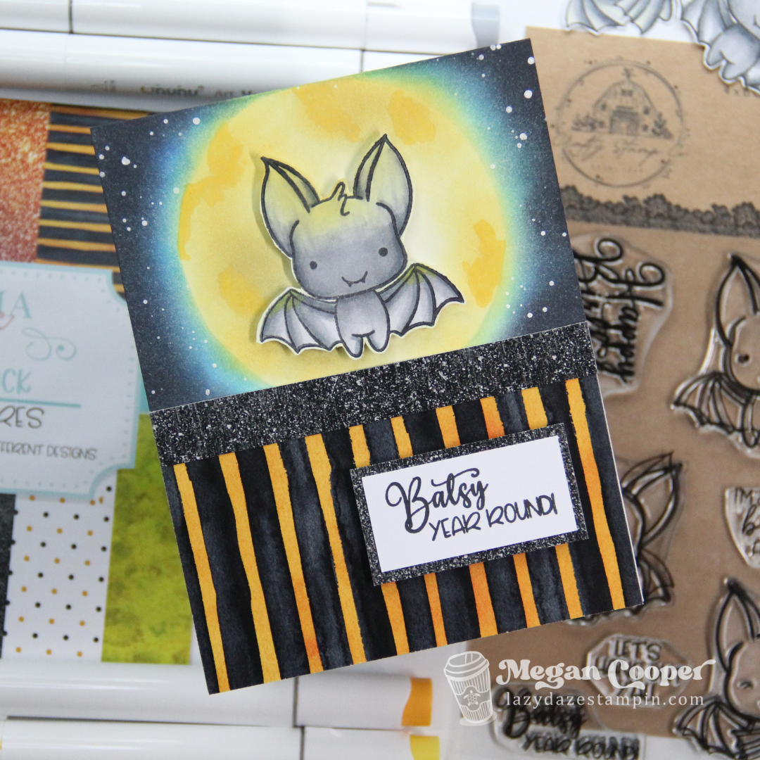 Just Batsy Moon - Lazy Daze Stampin'