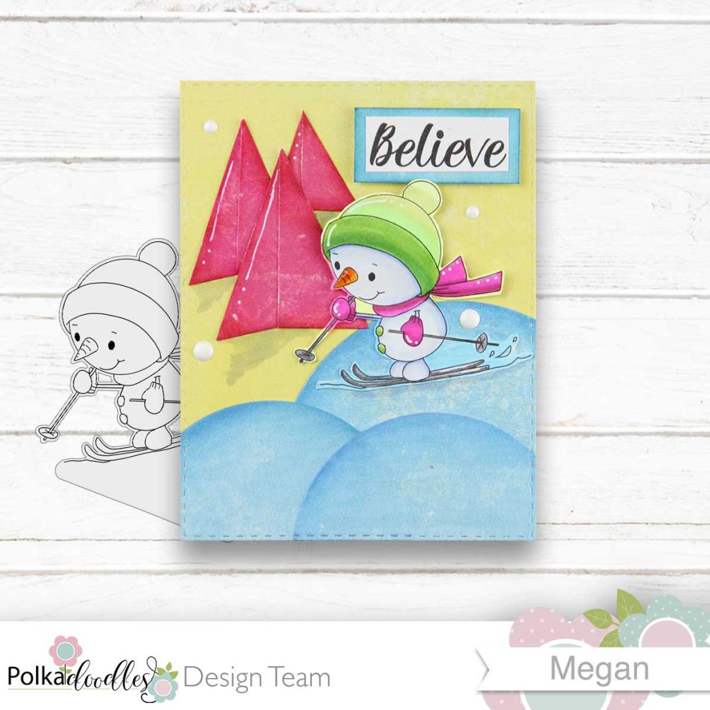 Ski Fun - Lazy Daze Stampin'